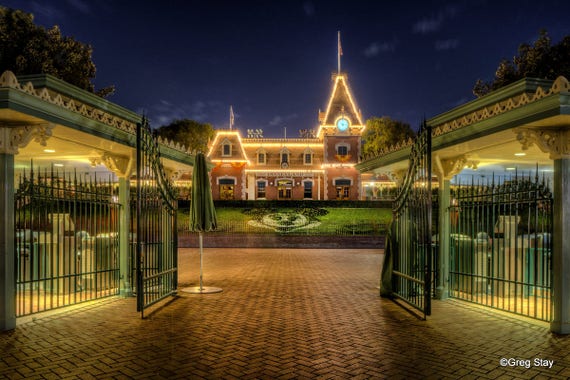 Disneyland Entrance Gate Main Street Station BUY 2 GET 1