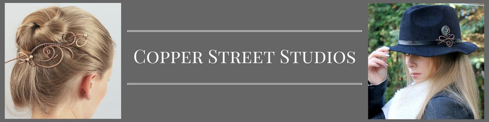 Unique and Unusual Copper Wire Hair di CopperStreetStudios su Etsy