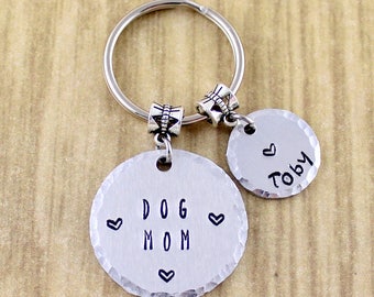 Custom dog keychain | Etsy