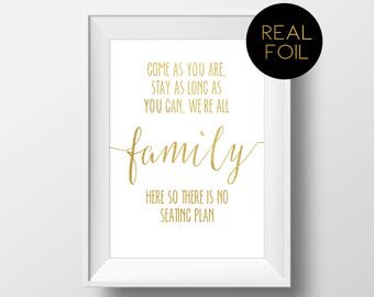 No seating plan sign | Etsy