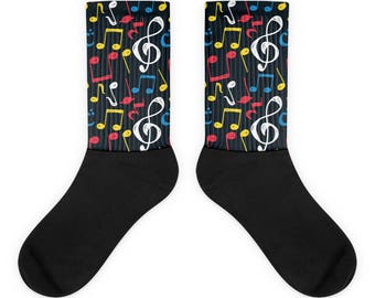 Music socks | Etsy