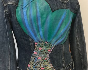 Mermaid jacket | Etsy