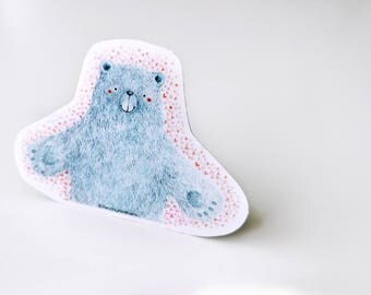 Bear sticker | Etsy