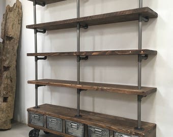 Gas pipe shelving | Etsy