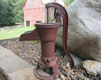 Cast iron hand pump | Etsy
