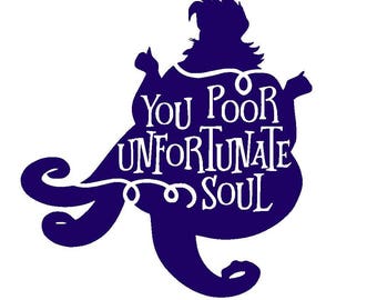 Ursula decal | Etsy