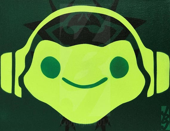 Overwatch Lucio Frog Logo 4x6/11x14 Print