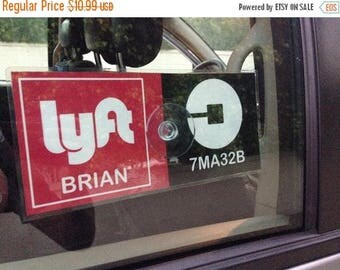 Uber lyft sign | Etsy