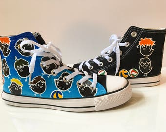 Anime converse | Etsy