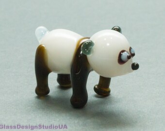 Panda figurine | Etsy