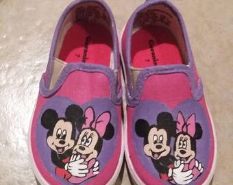 Minnie mouse shoes | Etsy