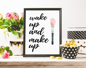 Makeup quote | Etsy