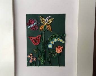 Quilled flowers | Etsy