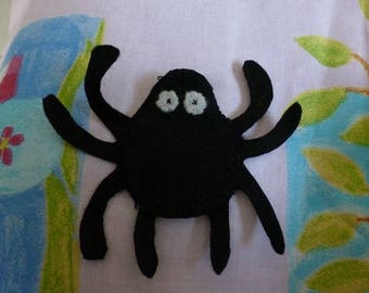 Little Miss Muffet felt puppet spider felt puppet Little