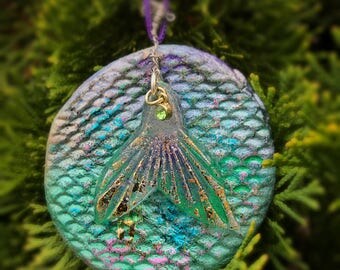 Mermaid ornament | Etsy