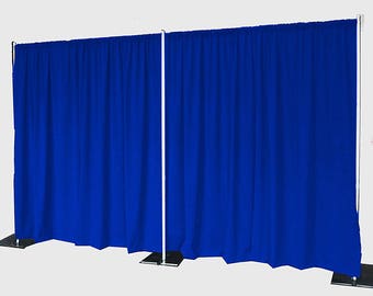Royal blue curtains | Etsy
