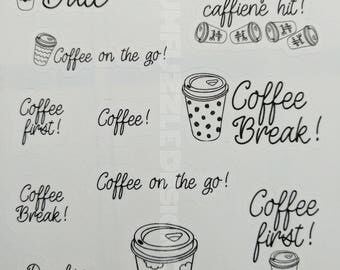 Cups with words | Etsy