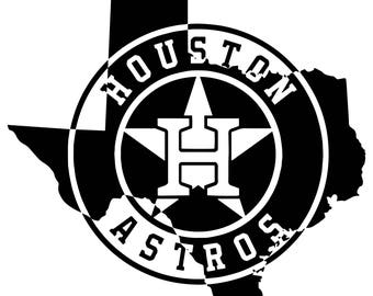 Houston astros decal | Etsy