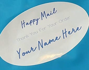 Happy mail stickers | Etsy