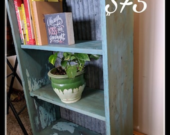 Reclaimed wood bookcase | Etsy