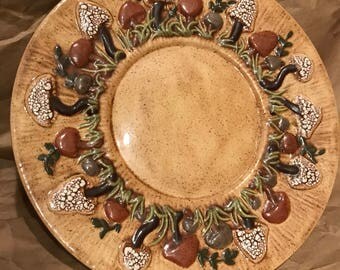 Mushroom plates | Etsy