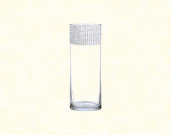 Rhinestone vase | Etsy