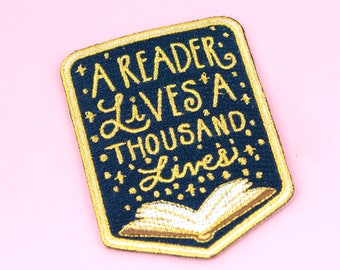 Book Quote Poster George R.R. Martin Quote A Reader Lives a