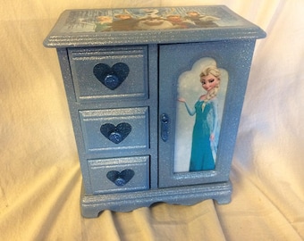 Frozen jewelry box | Etsy