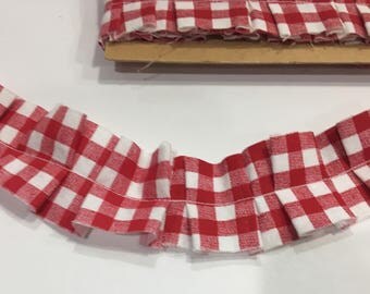 Red checkers | Etsy