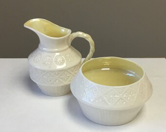 Vintage Belleek Irish Porcelain Figural Owl Vase