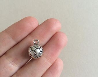 Soccer charm | Etsy