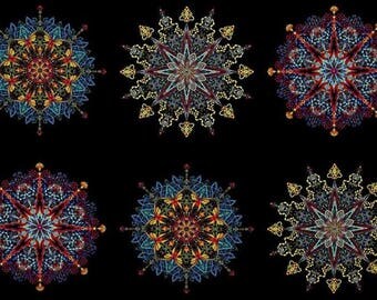 Mandala fabric | Etsy