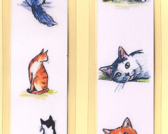 Cat bookmark | Etsy