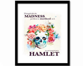 Shakespeare poster | Etsy