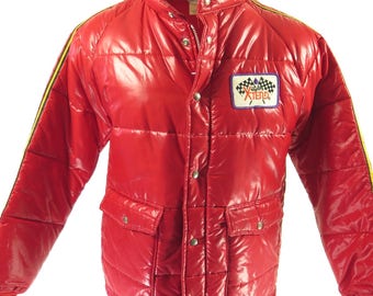 Wet look jacket | Etsy