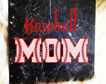 Baseball mom decal | Etsy