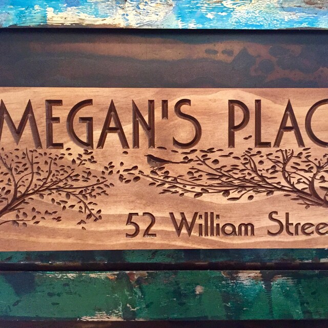 Wooden carved signs for all occasions by BenchmarkSignsGifts