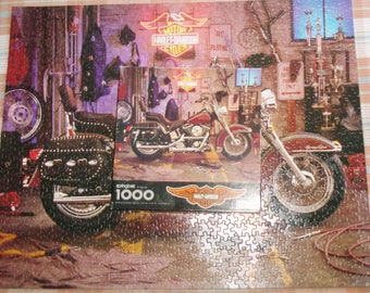 Motorcycle puzzle | Etsy
