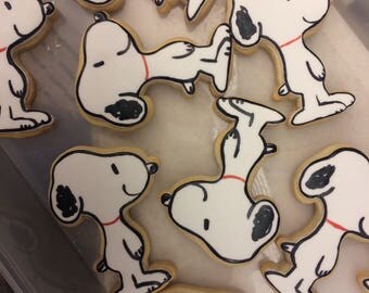 Snoopy cookie | Etsy