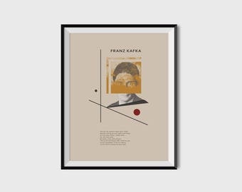 Franz kafka | Etsy