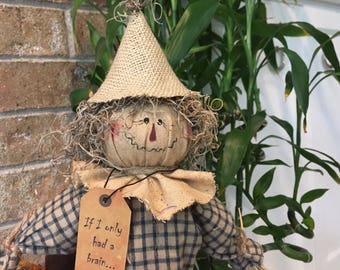 Primitive scarecrow | Etsy