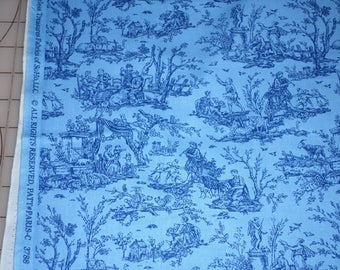 Toile fabric | Etsy