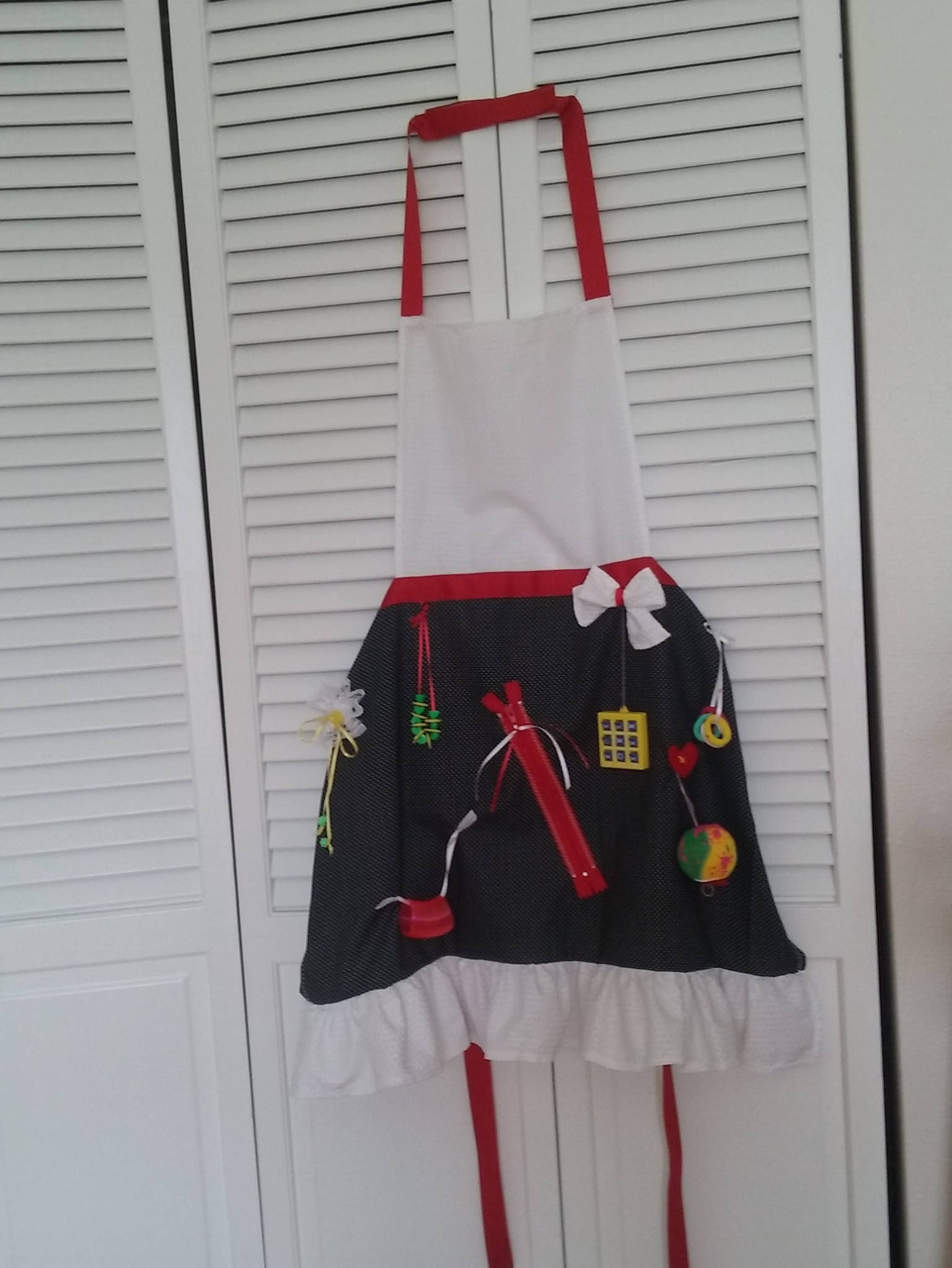 Fidget Apron Activity Apron Aprons for Busy Hands