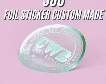 Foil stickers | Etsy