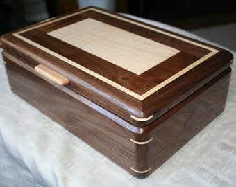 Wooden jewelry box | Etsy