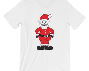 Santa claus tshirt | Etsy