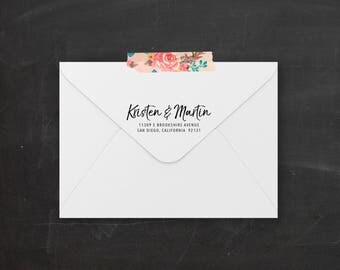 Diy address labels | Etsy