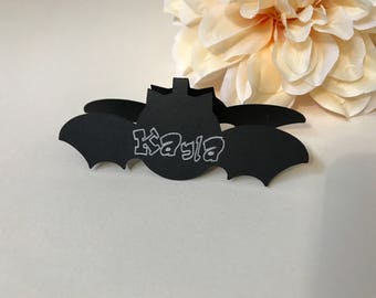 Halloween place card | Etsy