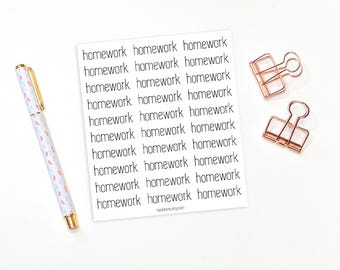 School stickers | Etsy