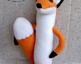 Fox plush | Etsy